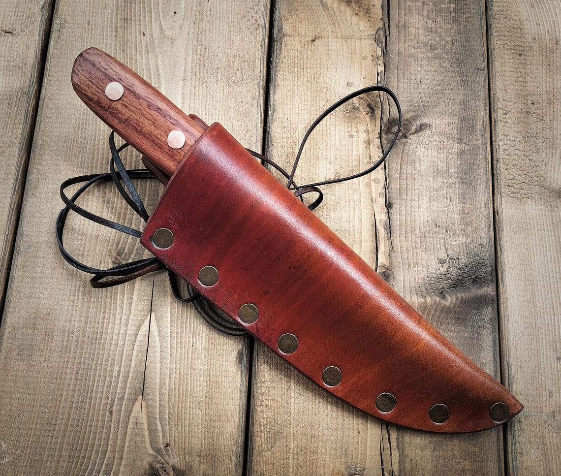 Handmade, Custom, Bushcraft, Hunting, Hudson Bay Knife. - Etsy