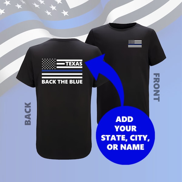Blue Line Shirts - Etsy