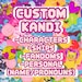Custom Character/fandom/name Kandi Bracelets - Etsy