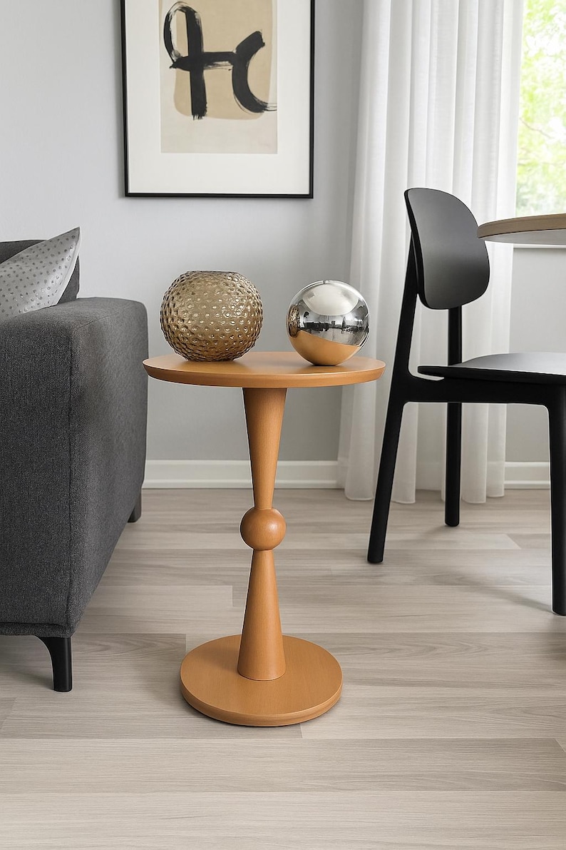 Handmade Wooden Rustic Side Table, Modern Custom Coffee Table ...