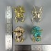 Triceratops Dinosaur Skull Fossil Ring. Jurassic Ring Adjustable Size ...