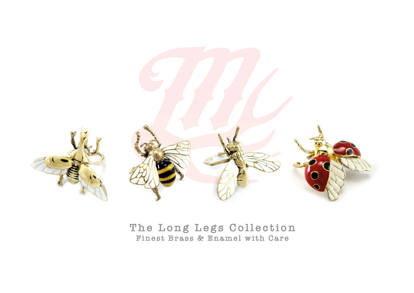 Flying Bee Ring in Brass With White Enamel Wings. Adjustable Size. - Etsy