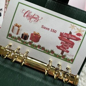 Christmas Box Saving Challenge - Etsy