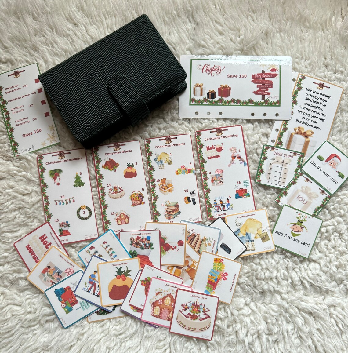 Christmas Box Saving Challenge - Etsy
