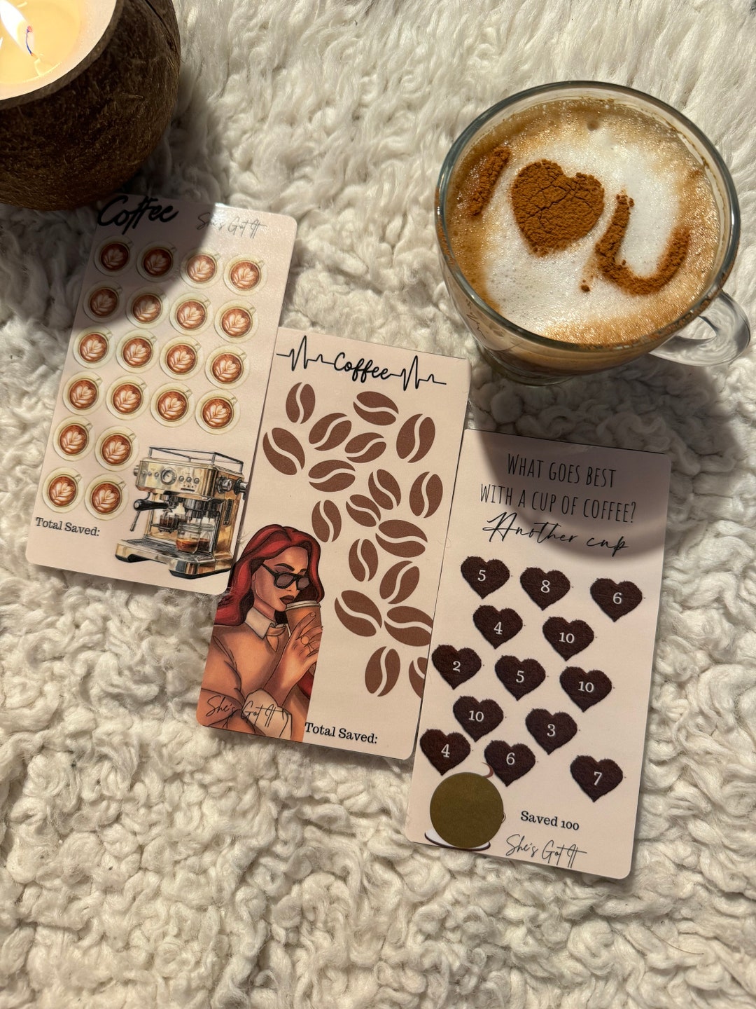 Coffee Saving Challenge - Etsy