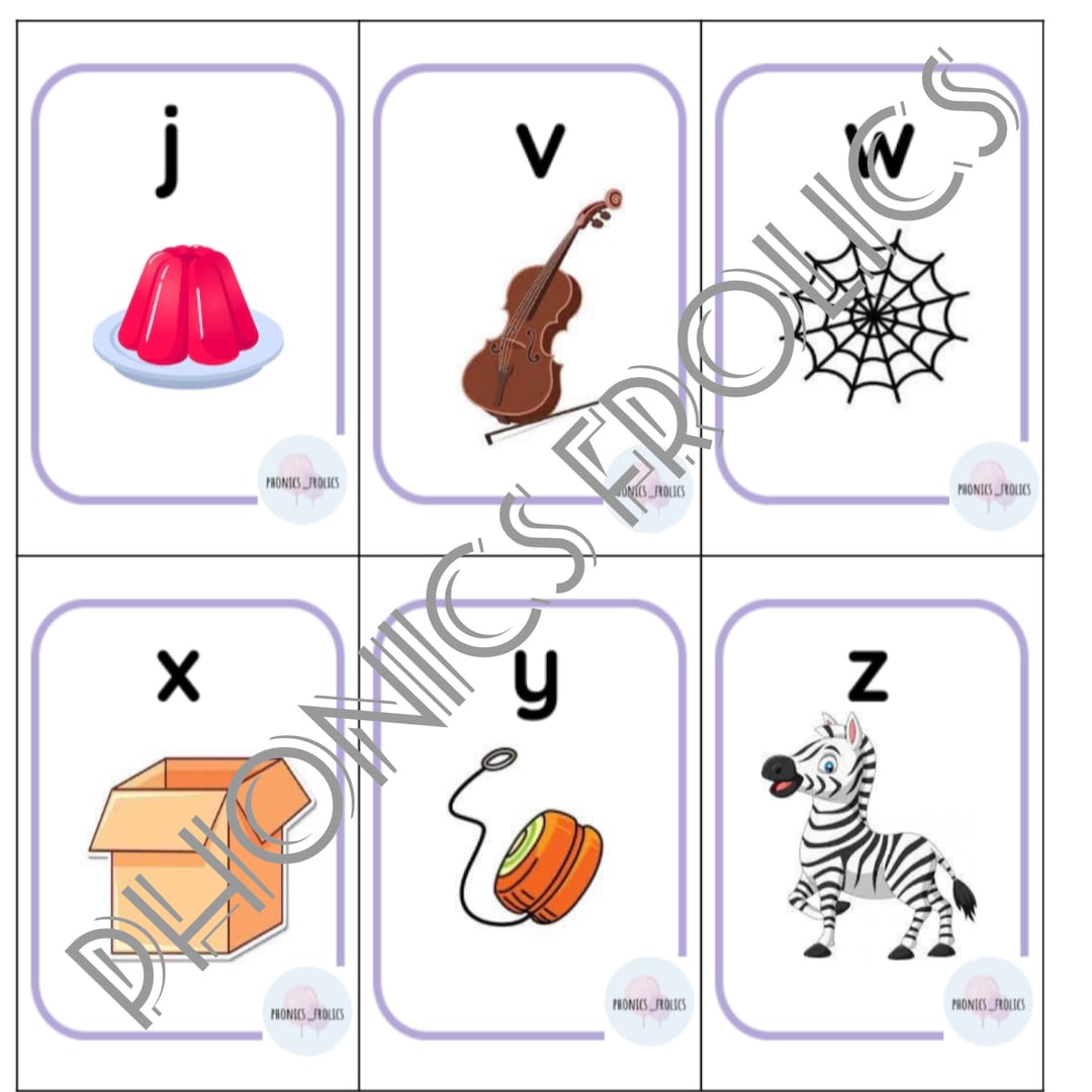 Phonics Phase 3 Printable Flash Cards - Etsy