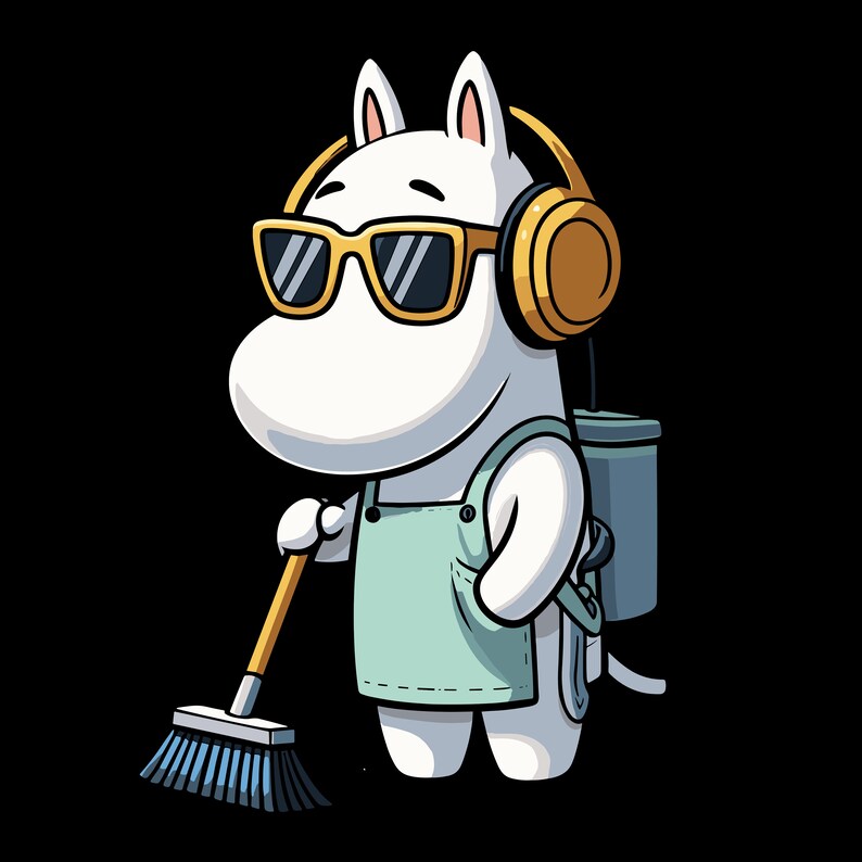 Moomin Cartoon Stickerseparate Stickerone PNG Sticker Cartoonsticker ...