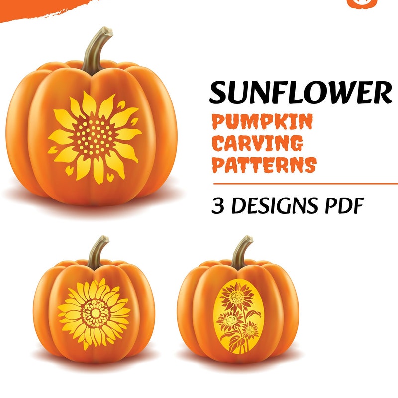 Sunflower Stencil - Etsy