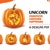 FISH Pumpkin Carving Stencil Template Patterns 3 Aquatic Themed Pumpkin ...