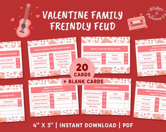 Printable Valentine's Day Feud Game Valentine's Day Family Feud-style ...