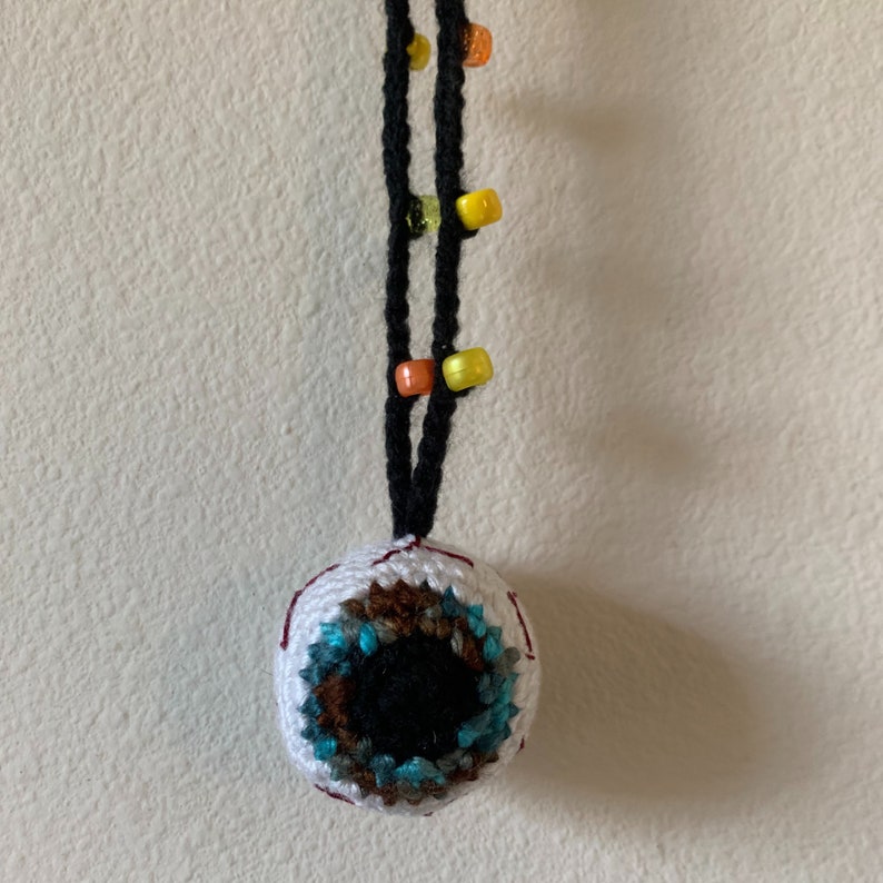 Halloween Crochet Car Hanger Pattern, Rear View Mirror Swing, Mirror ...