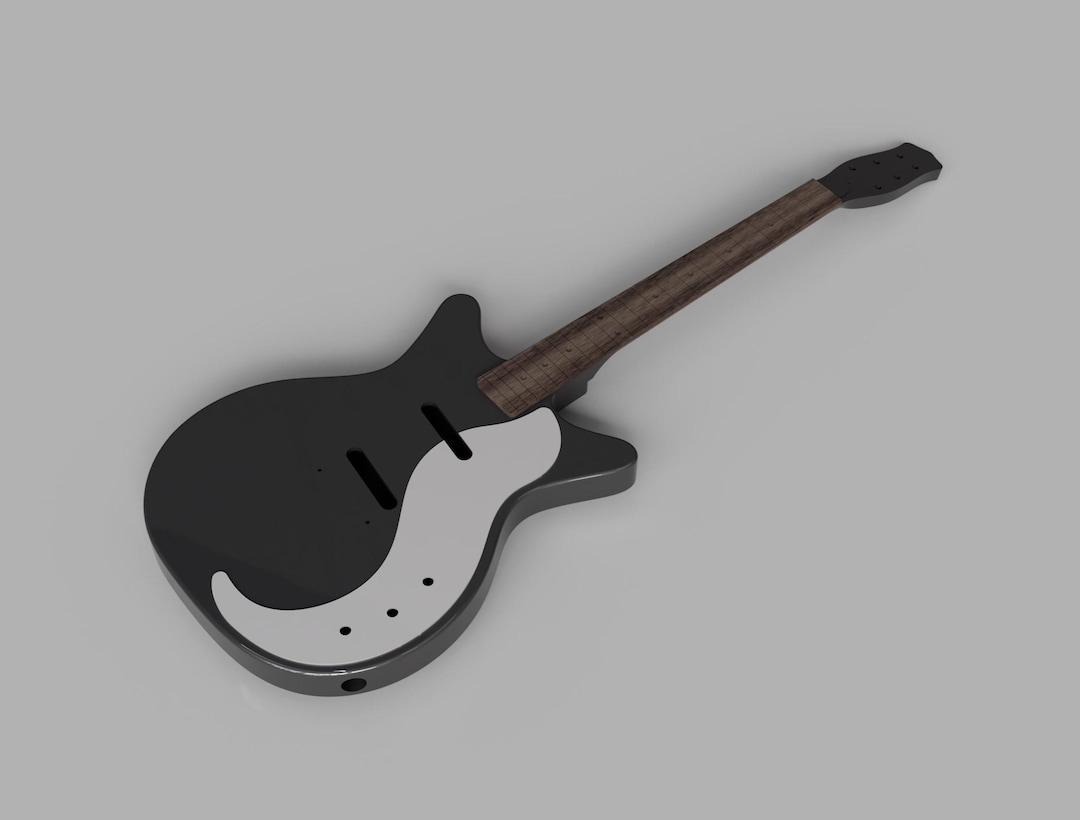 Danelectro '59 1:1 Scale | CNC Files | Guitar Plan - Etsy