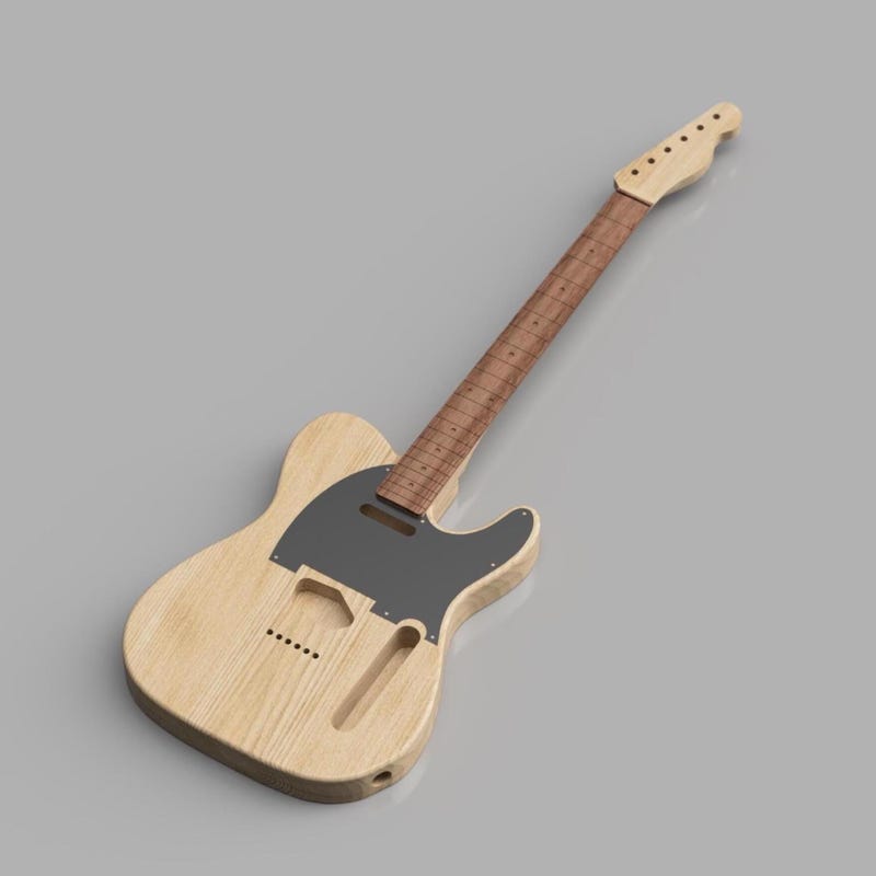 Telecaster Plan Cnc - Etsy