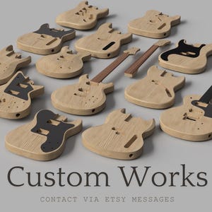 Fender Telecaster 3D Files 1:1 Scale | CNC Files | Guitar Plan | 3D ...