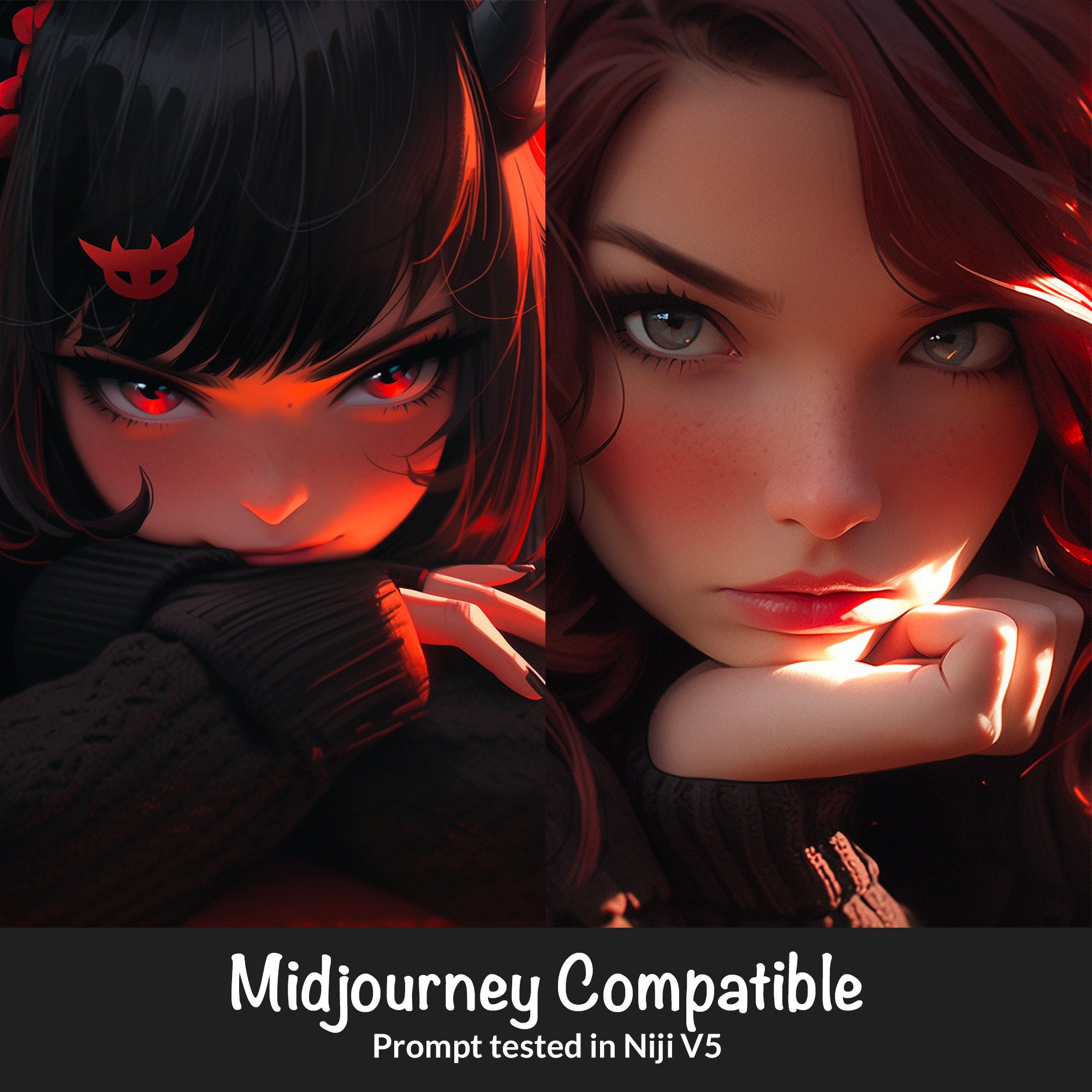 Beautiful Eyes in Anime Style Prompt - Niji AI Prompt, Midjourney ...