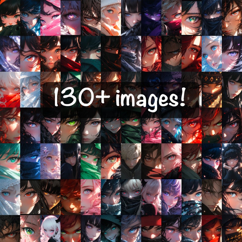 Beautiful Eyes in Anime Style Prompt - Niji AI Prompt, Midjourney ...