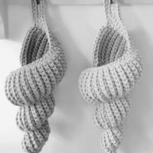 CROCHET Pattern - SPIRAL SHELL Basket. Plant Hanger Shell Crochet ...