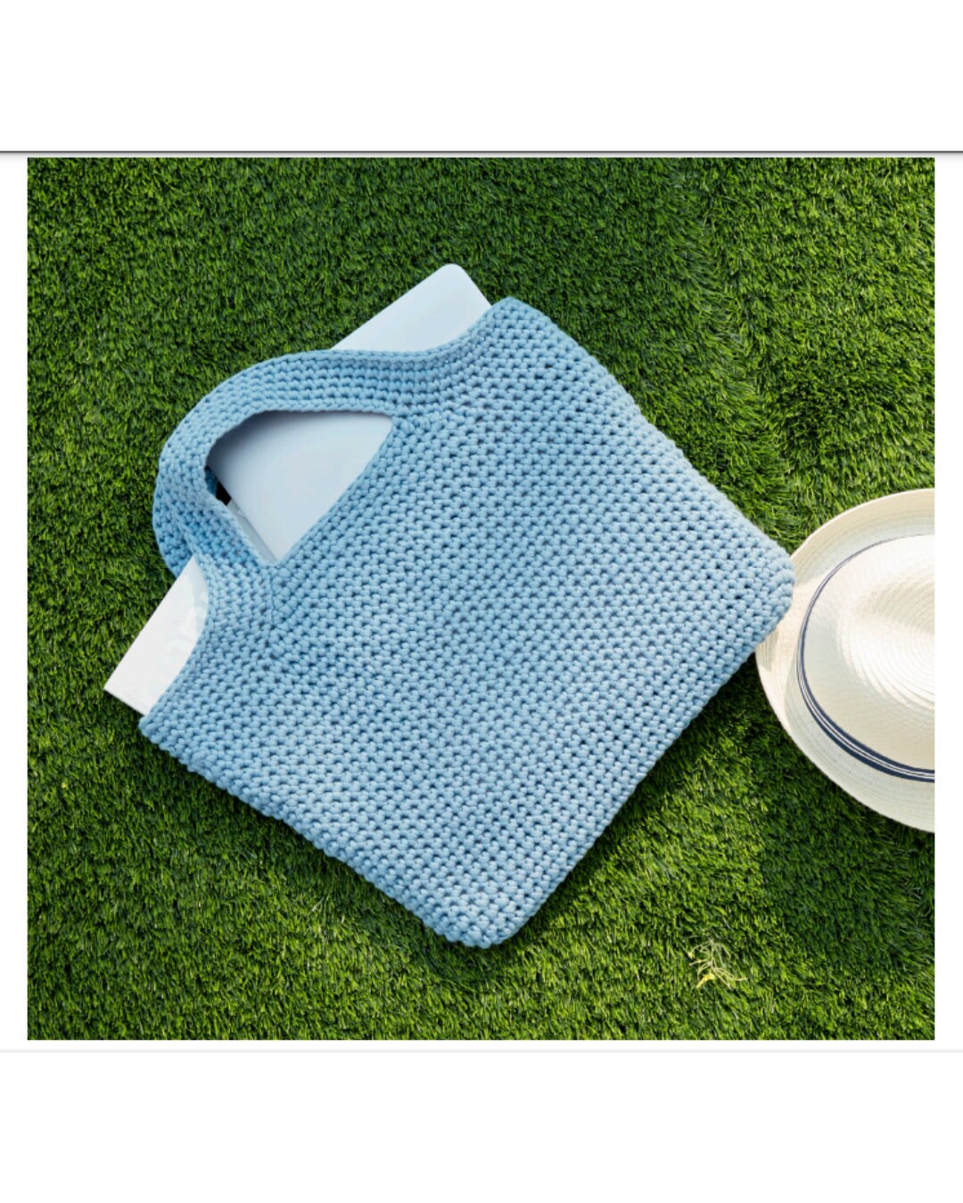 Crochet Patterns Crochet Bag Pattern Cute Everyday Carry-all crochet ...