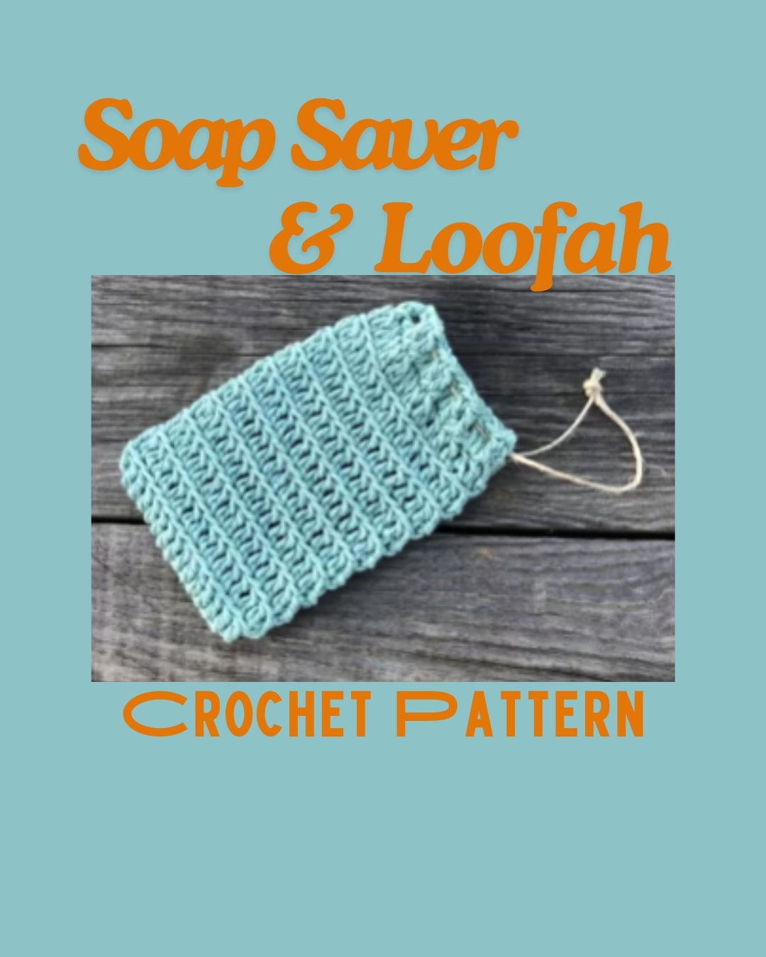 Crochet Soap Bag Pattern PDF Download, Crochet Soap Sock, Crochet Soap ...