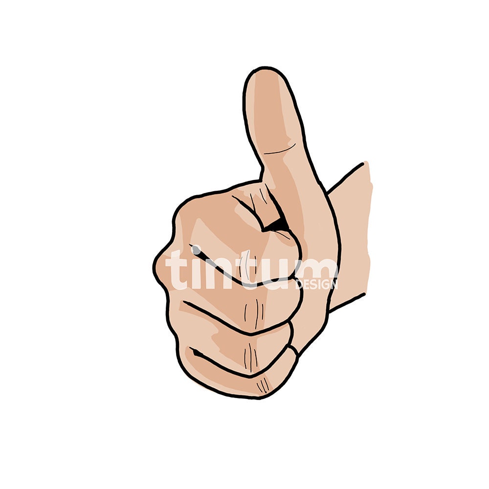 Thumbs up - Easy Language - Simple Language - Illustration - Figure ...