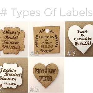 50 PCS Personalized Wooden Tealight Holder,wedding Favors for Guest in ...