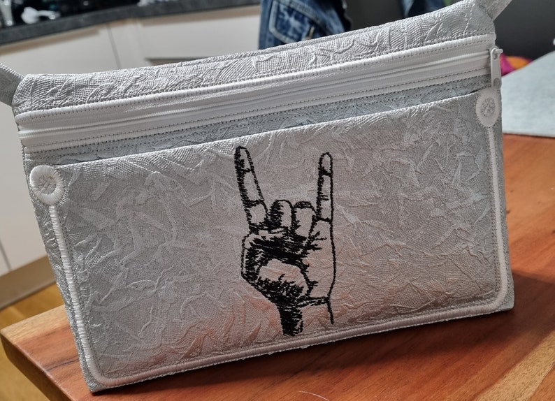 Stickdatei Rock Pommesgabel in 6 Größen - Etsy.de