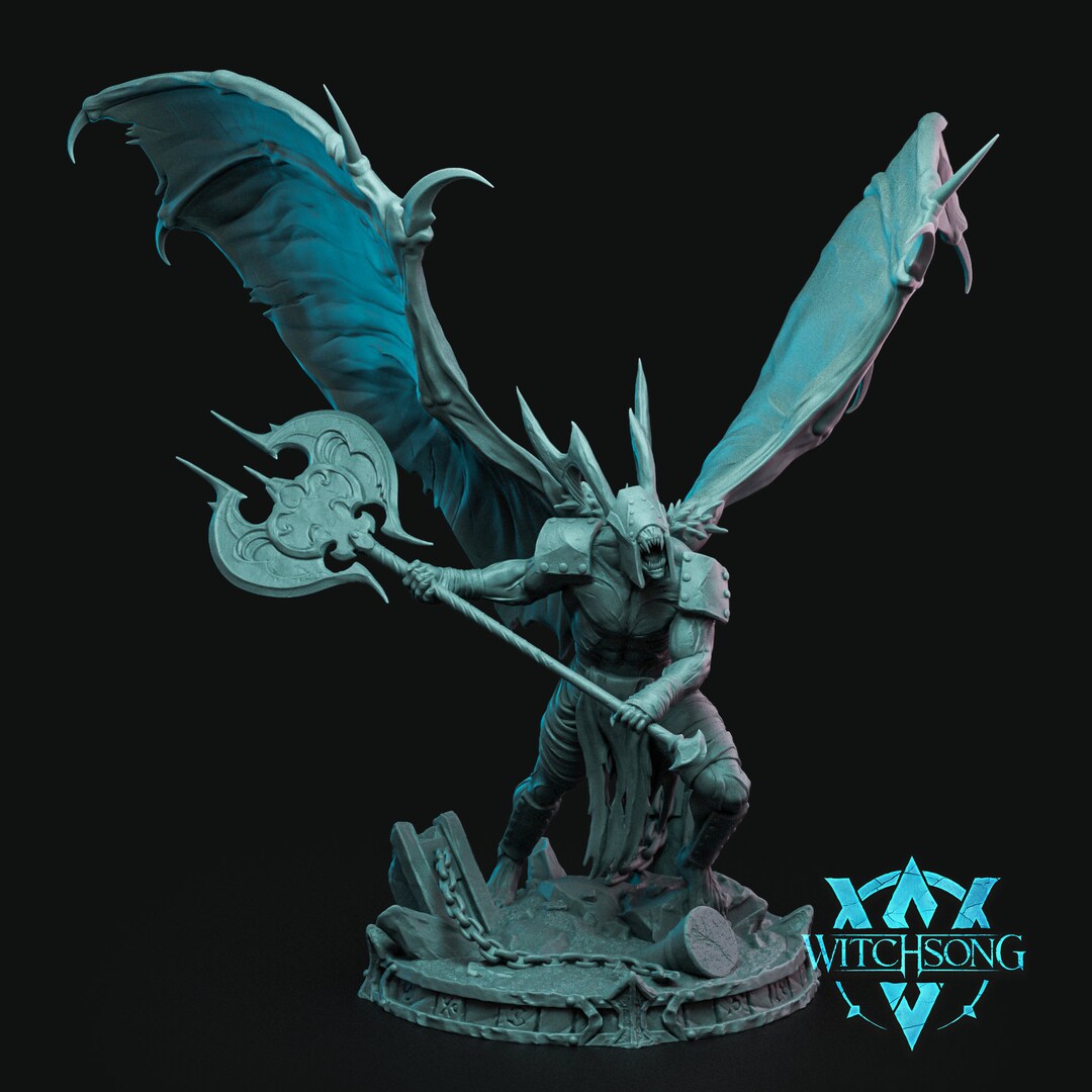 Lieutenant Bellath | Witchsong Miniatures | Hellforged Warband | Dnd ...