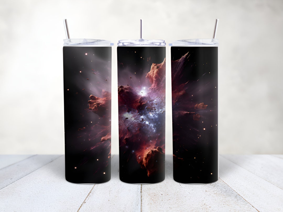 Cosmic Nebula Tumbler Wrap Design Digital PNG Download - Etsy