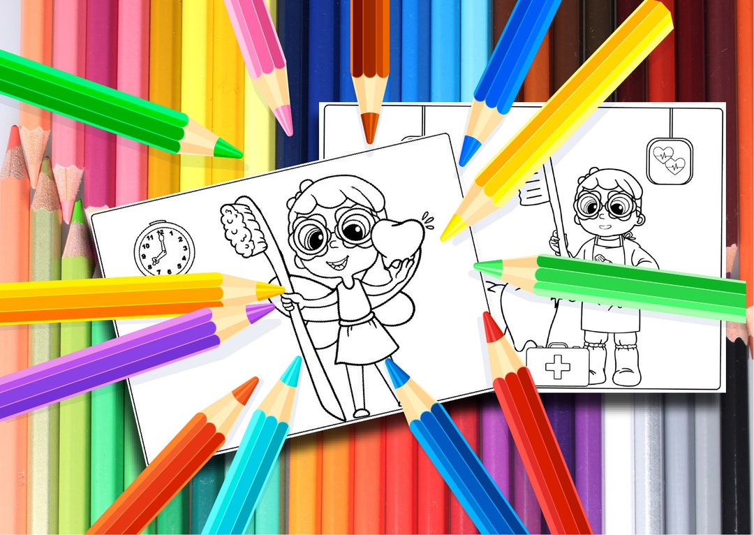 Postcards to Color in for Kids, Recall Postcard, Appointment Reminder ...