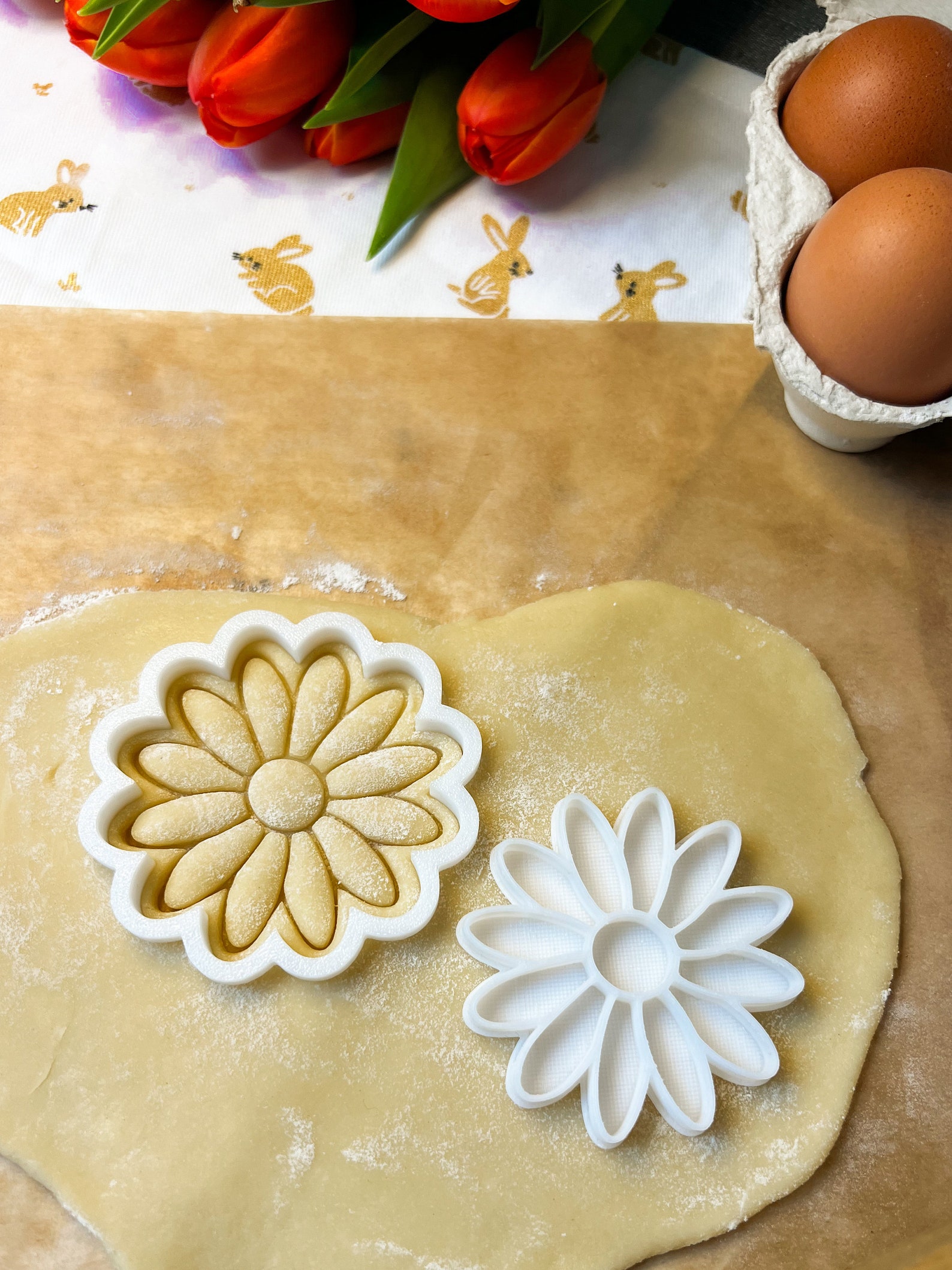 Flower Cookie Cutter - Daisy Flower Cookie Cutter - Etsy