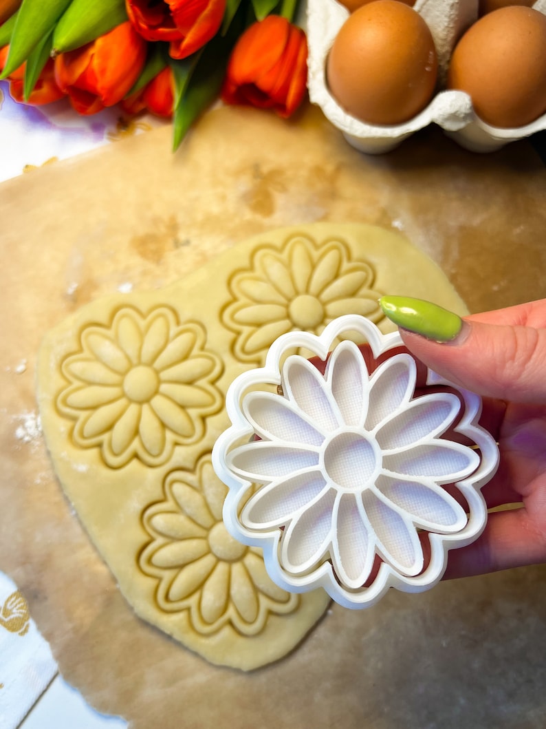 Flower Cookie Cutter - Daisy Flower Cookie Cutter - Etsy