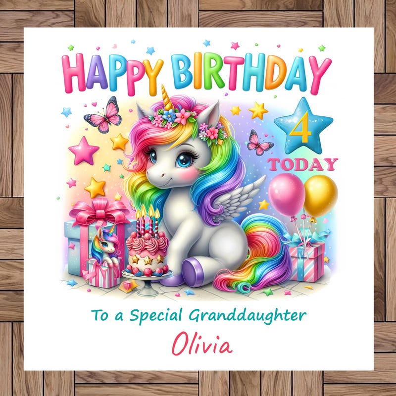 Unique Unicorn Cards - Etsy UK