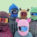 Crochet Pattern Pig Balaclava to Cover Helmet *ENGLISH* - Etsy