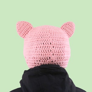 Crochet Pattern Pig Balaclava to Cover Helmet *ENGLISH* - Etsy