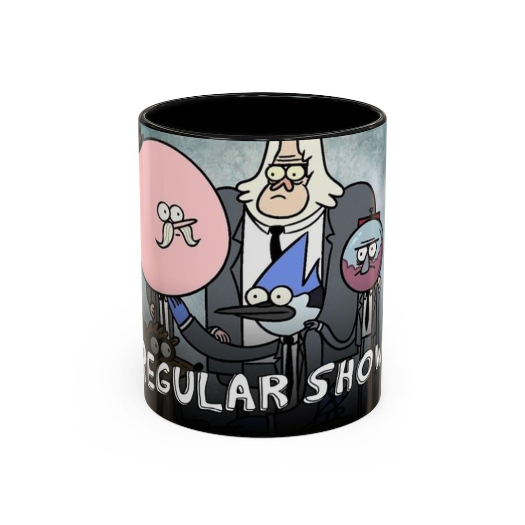 Funny Regular Show Coffee Mug: Cartoon Character Gift - Etsy