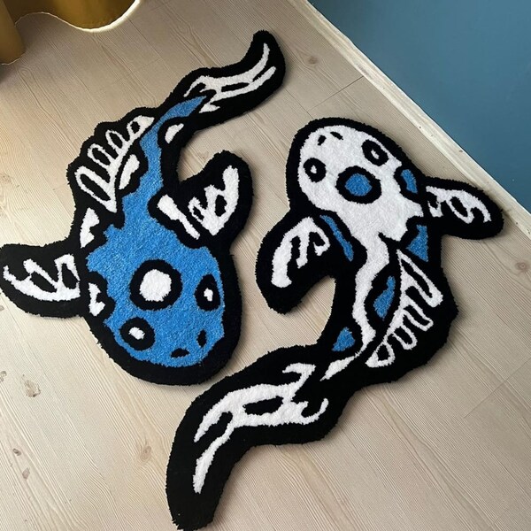 Fish Rug - Etsy