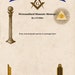 Personalised Masonic Poem Print: Freemason Gift, for New Masons, Master ...
