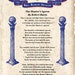 Personalised Masonic Poem Print: Freemason Gift, for New Masons, Master ...