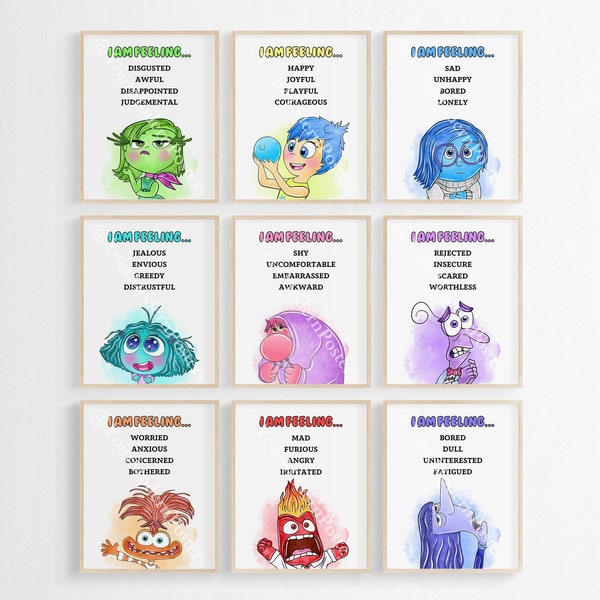 Inside Out 2 Zones - Etsy