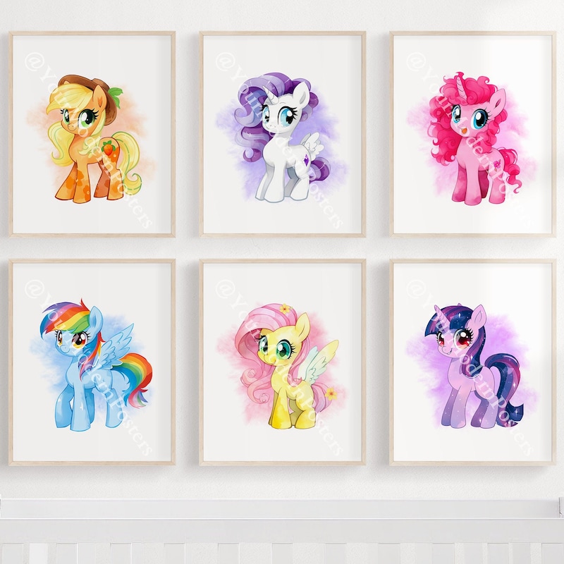 My Little Pony Posters - Etsy