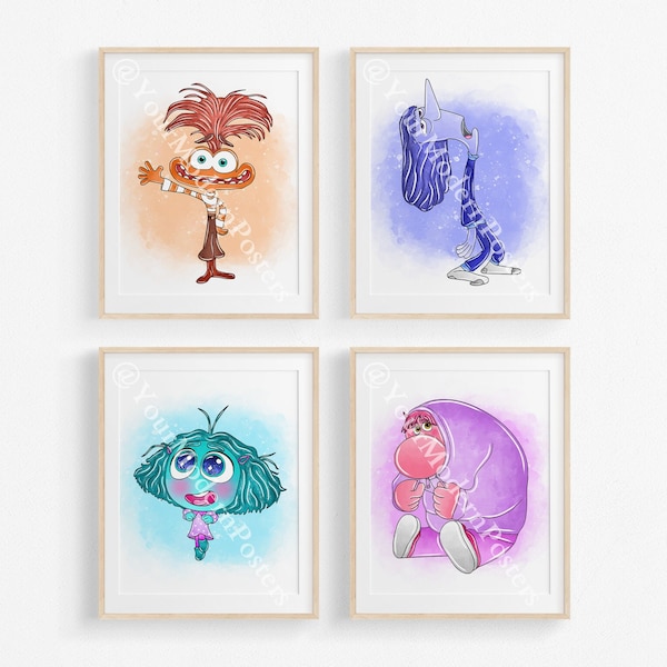 Inside Out 2 Cutouts - Etsy