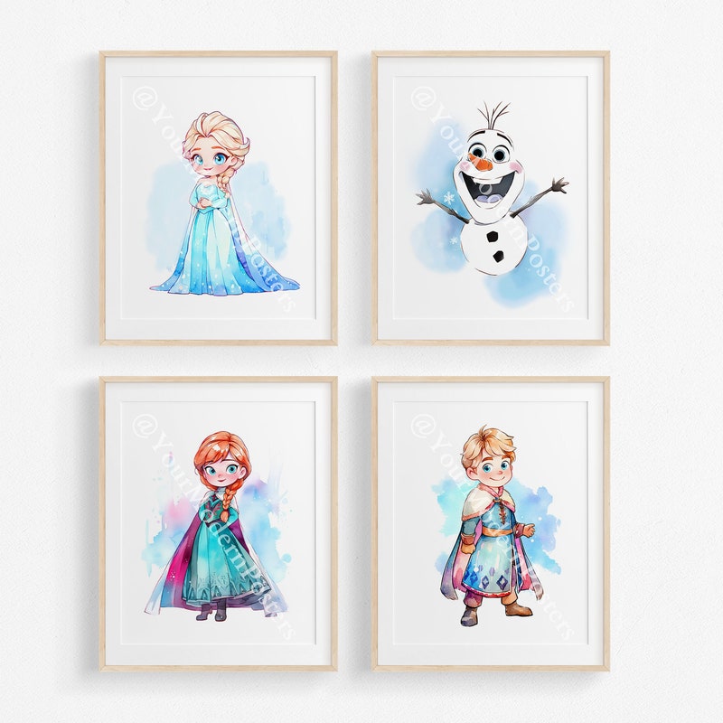Frozen Painting - Etsy