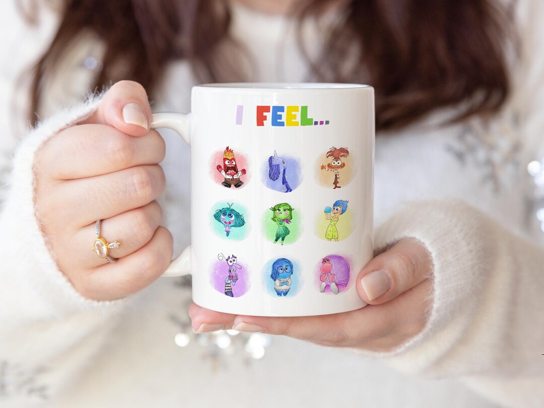 Inside Out 2 Mug - Mug Custom Gift - Ceramic Mug Design - Unique Gift ...