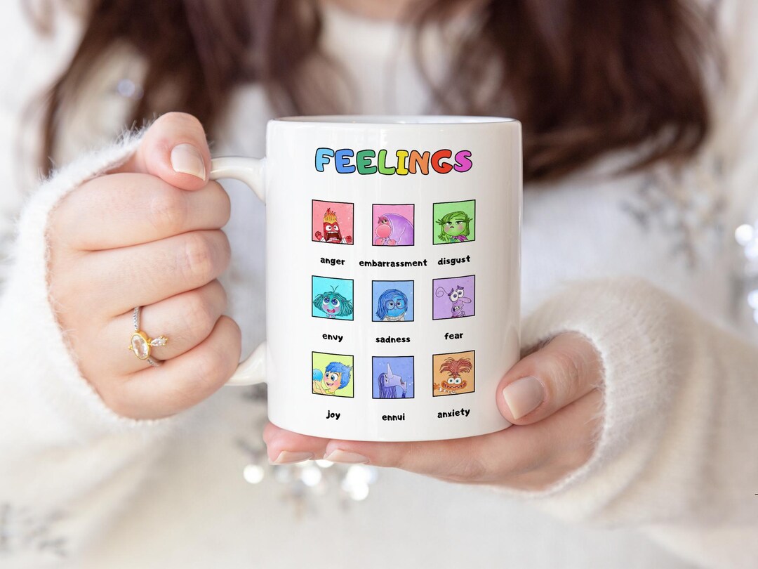 Inside Out 2 Mug - Mug Custom Gift - Ceramic Mug Design - Unique Gift ...