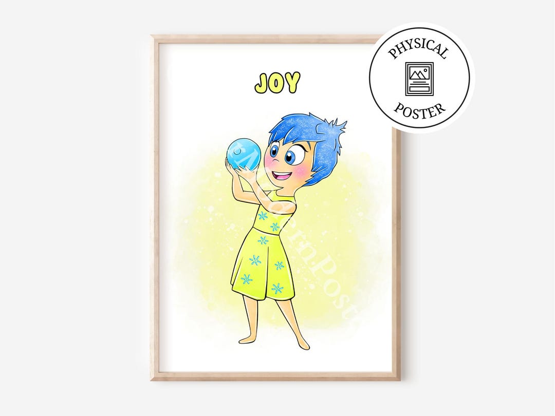 1 Poster From Inside Out 2 Characters Nursery Room Art Decor Posters ...