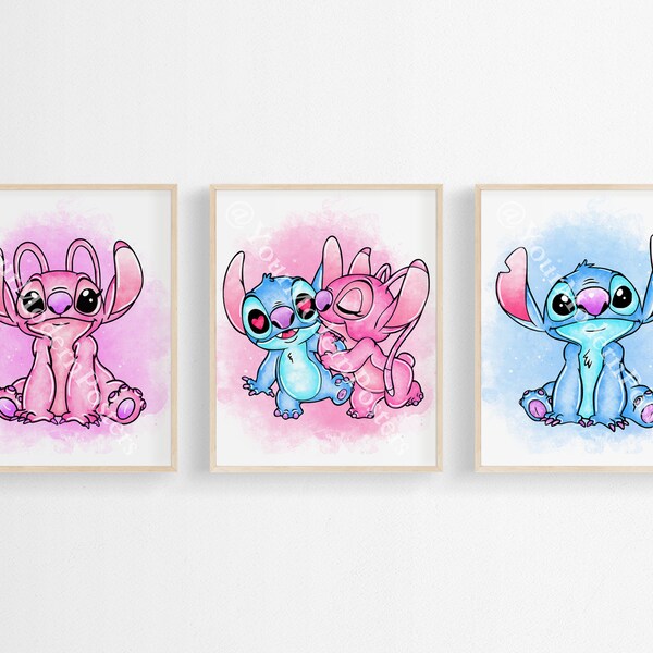 Stitch Poster - Etsy