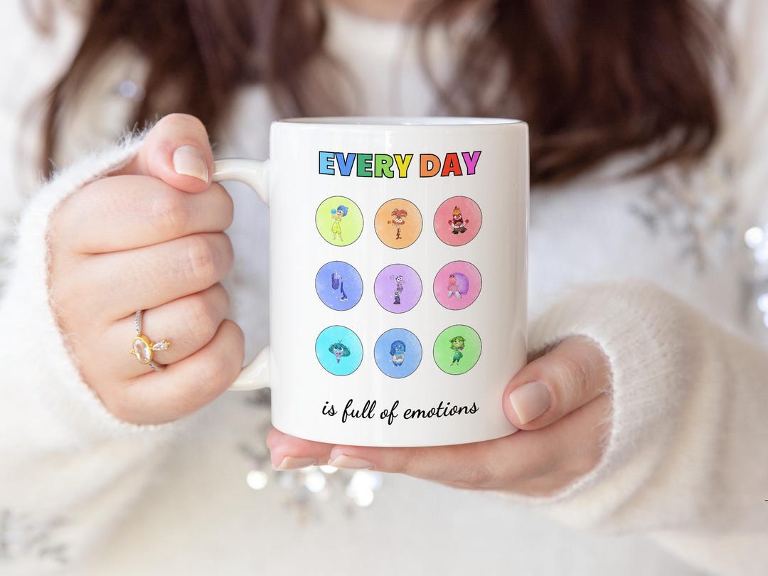 Inside Out 2 Mug - Mug Custom Gift - Ceramic Mug Design - Unique Gift ...