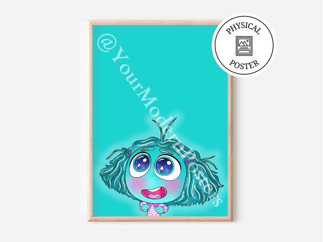 1 Poster From Inside Out 2 Characters Nursery Room Art Decor Posters ...