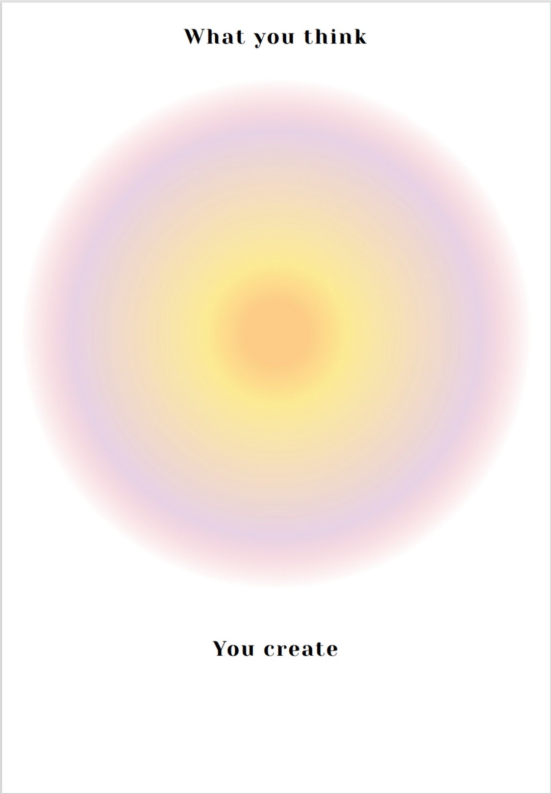 Aura Light A3 Poster - Etsy