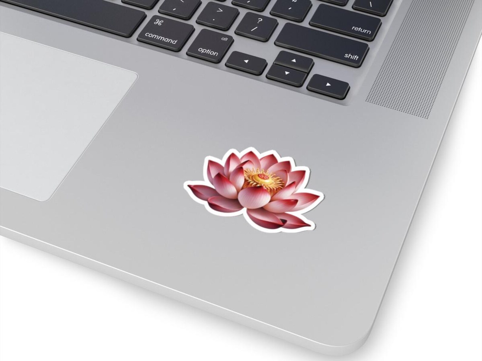 Ruby Lotus Japanese Flower Vinyl Sticker Japan Inspired Various Sizes ...